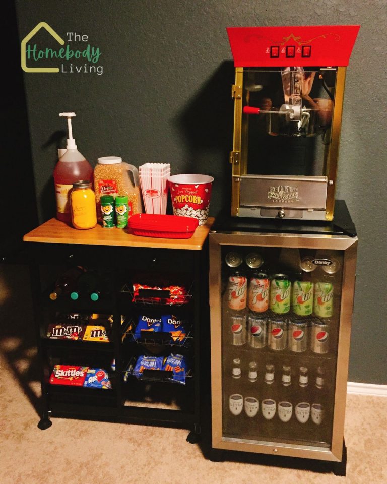 How To Build A Home Theater Snack Bar – The Homebody Living