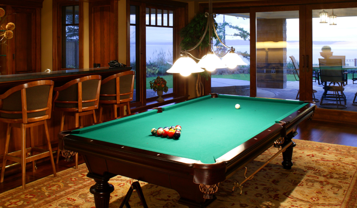 13 Pool Table Rug Ideas: Best Solution for your Flooring – The Homebody ...
